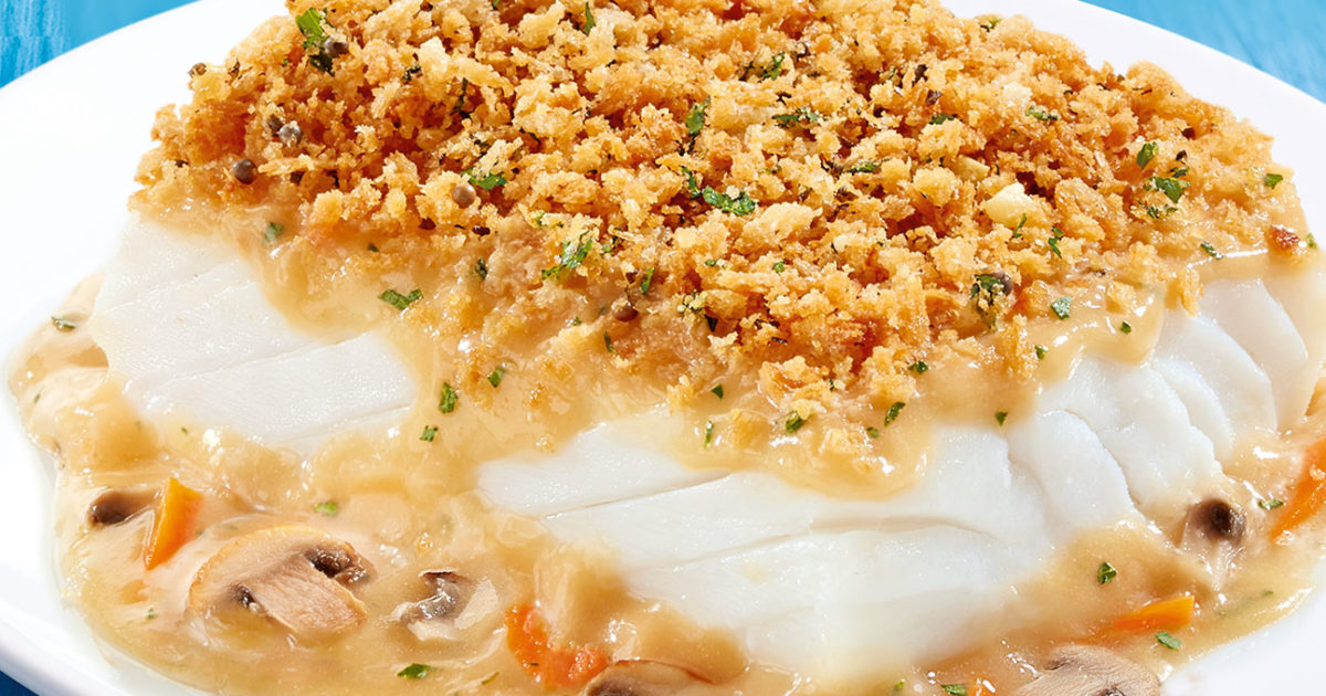 Colin d'Alaska à la parisienne à gratiner au four | Marie